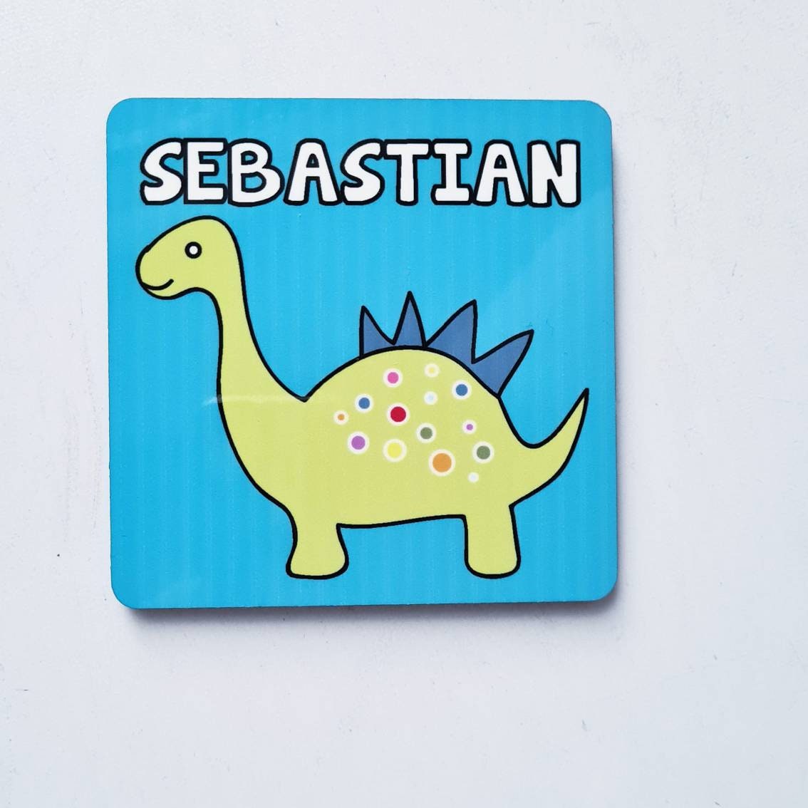 Colourful Personalised Coaster, Coaster for Kids, Gifts for Kids ...