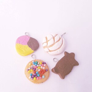Pan Dulce Charm or Magnet Individual or Set, CONCHA Clay Charm ...