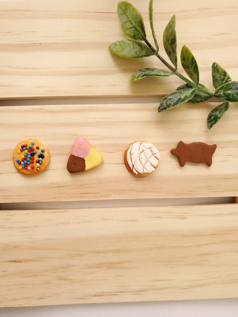 Pan Dulce Charm or Magnet Individual or Set, CONCHA Clay Charm ...