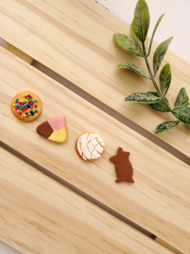 Pan Dulce Charm or Magnet Individual or Set, CONCHA Clay Charm ...