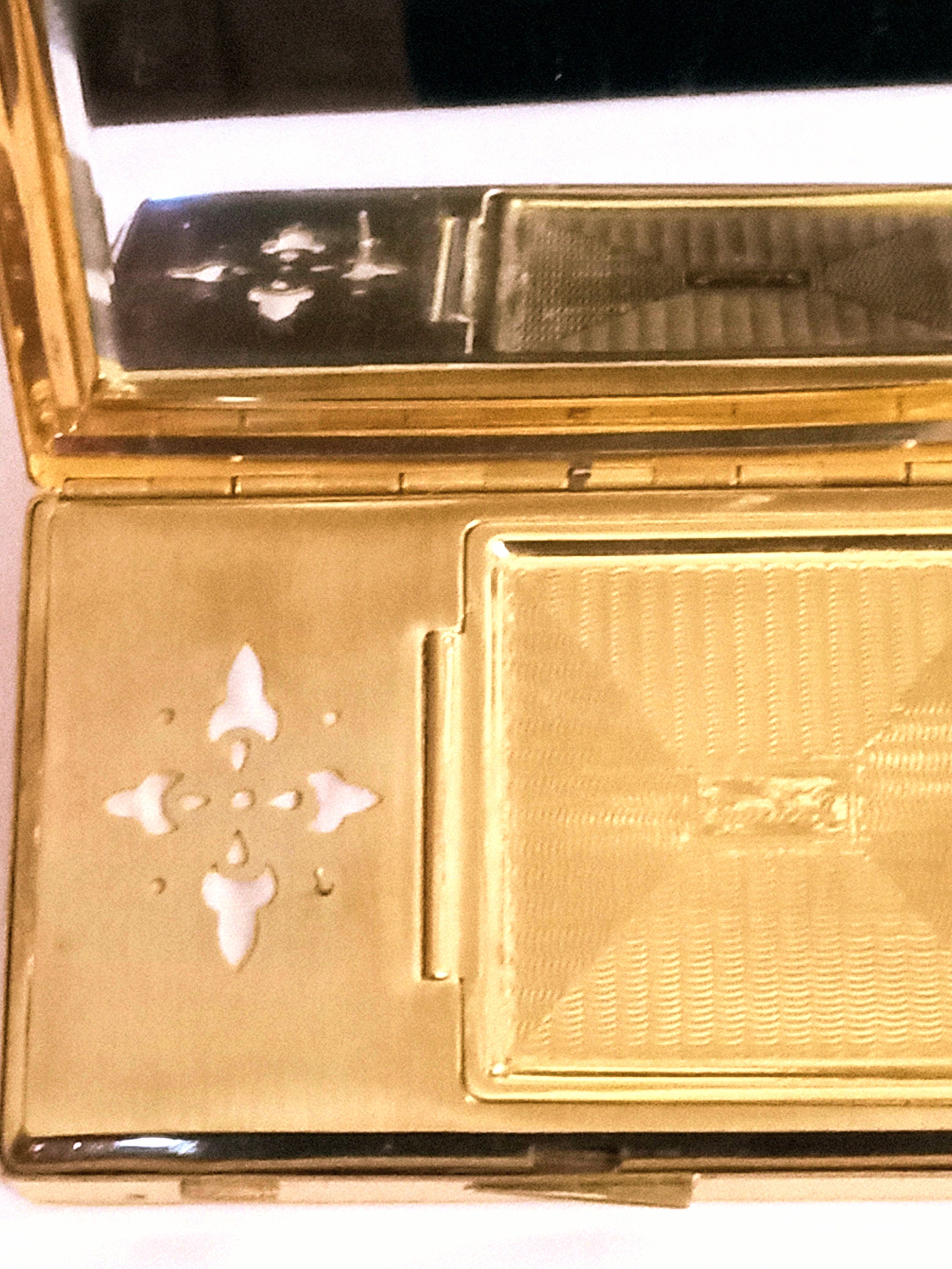 Musical Powder Compact Complete With Original Square Powder - Etsy