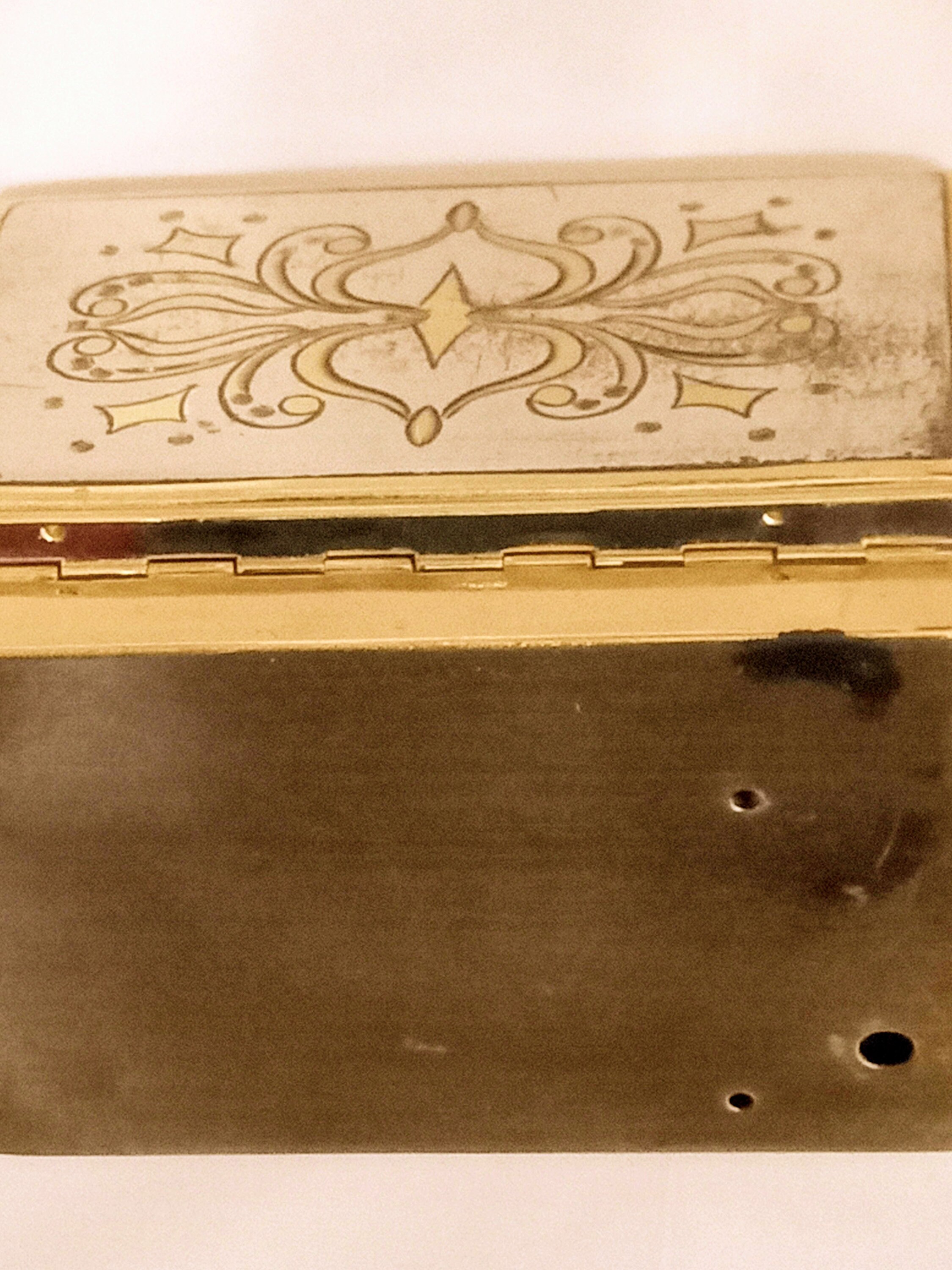 Musical Powder Compact Complete With Original Square Powder - Etsy