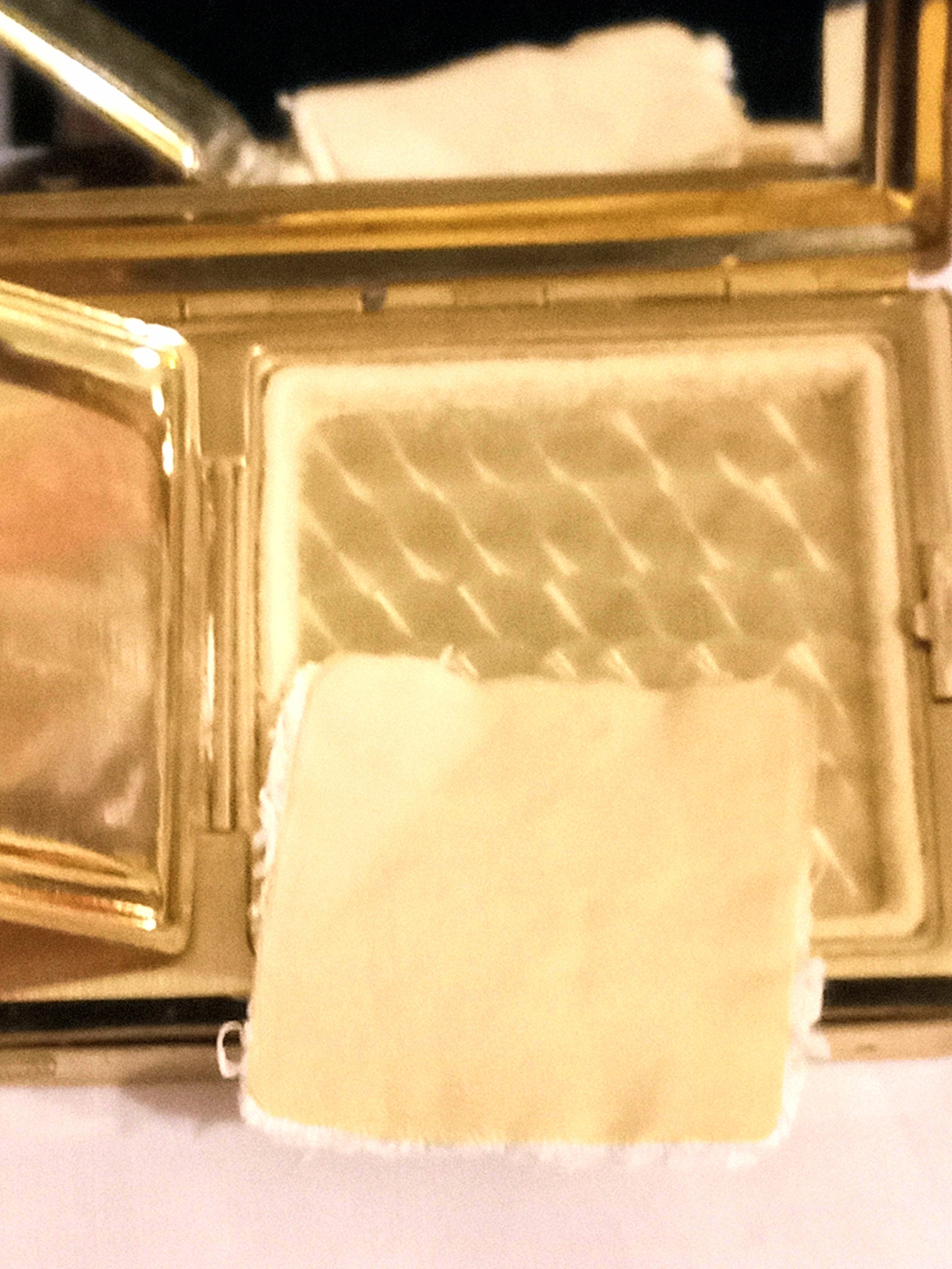 Musical Powder Compact Complete With Original Square Powder - Etsy