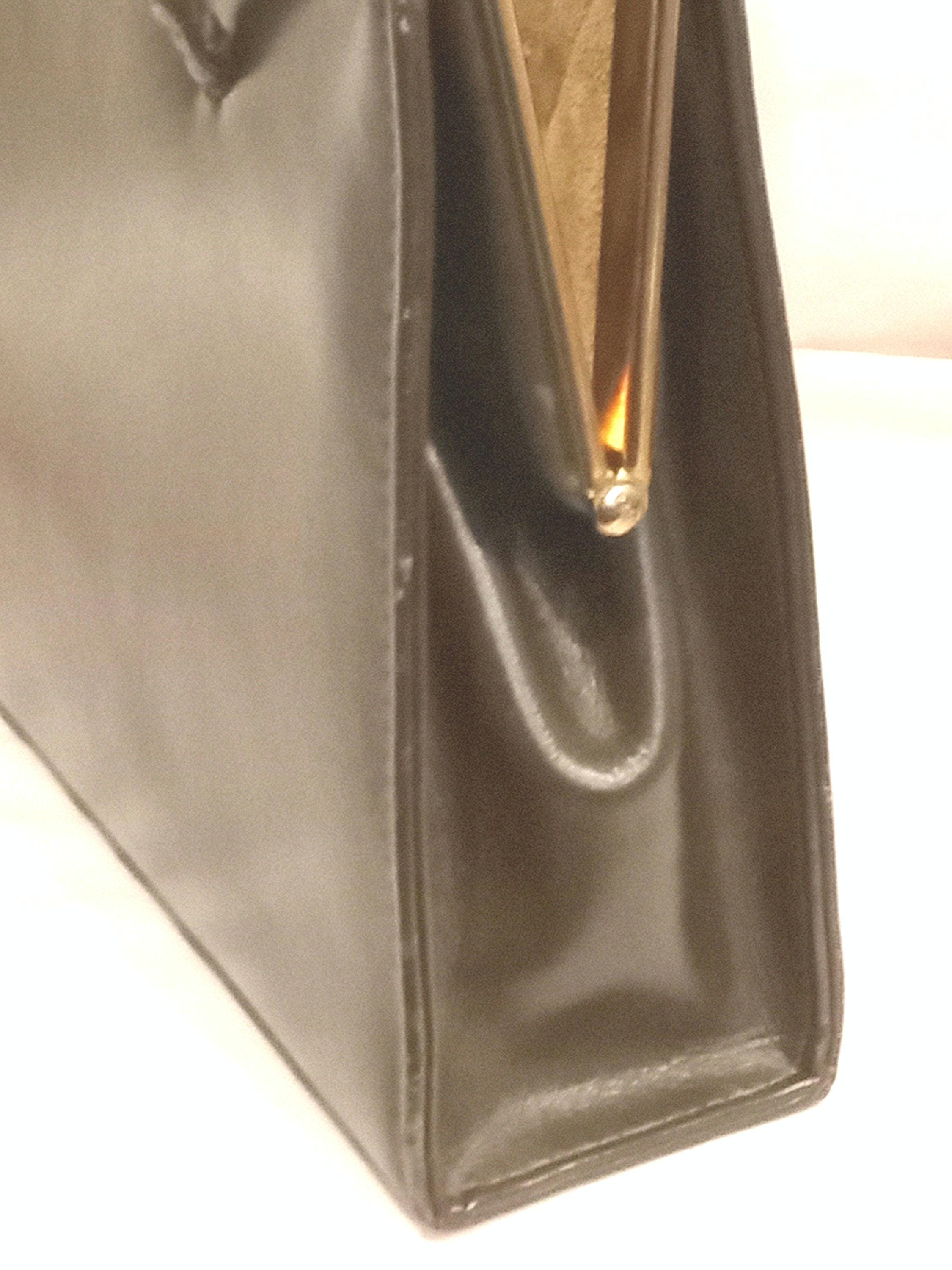 Vintage Brown Leather Ackery Handbag. - Etsy