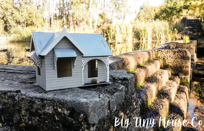 Country Cottage Birdhouse Flat Pack Craft Kit - Etsy Australia
