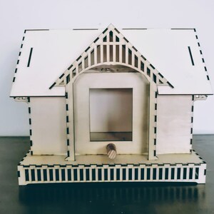 Queenslander Cottage Birdhouse Flat Pack Craft Kit - Etsy Australia