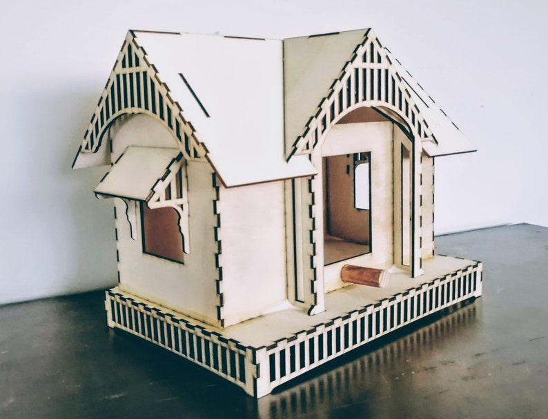 Queenslander Cottage Birdhouse Flat Pack Craft Kit - Etsy Australia