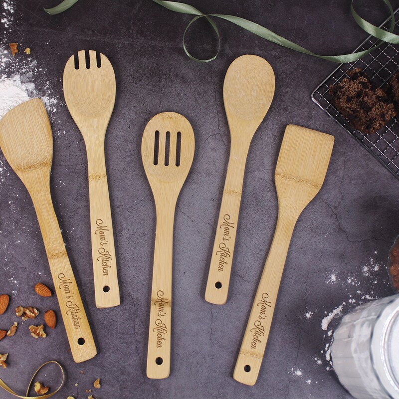 Bamboo Spoons - Etsy