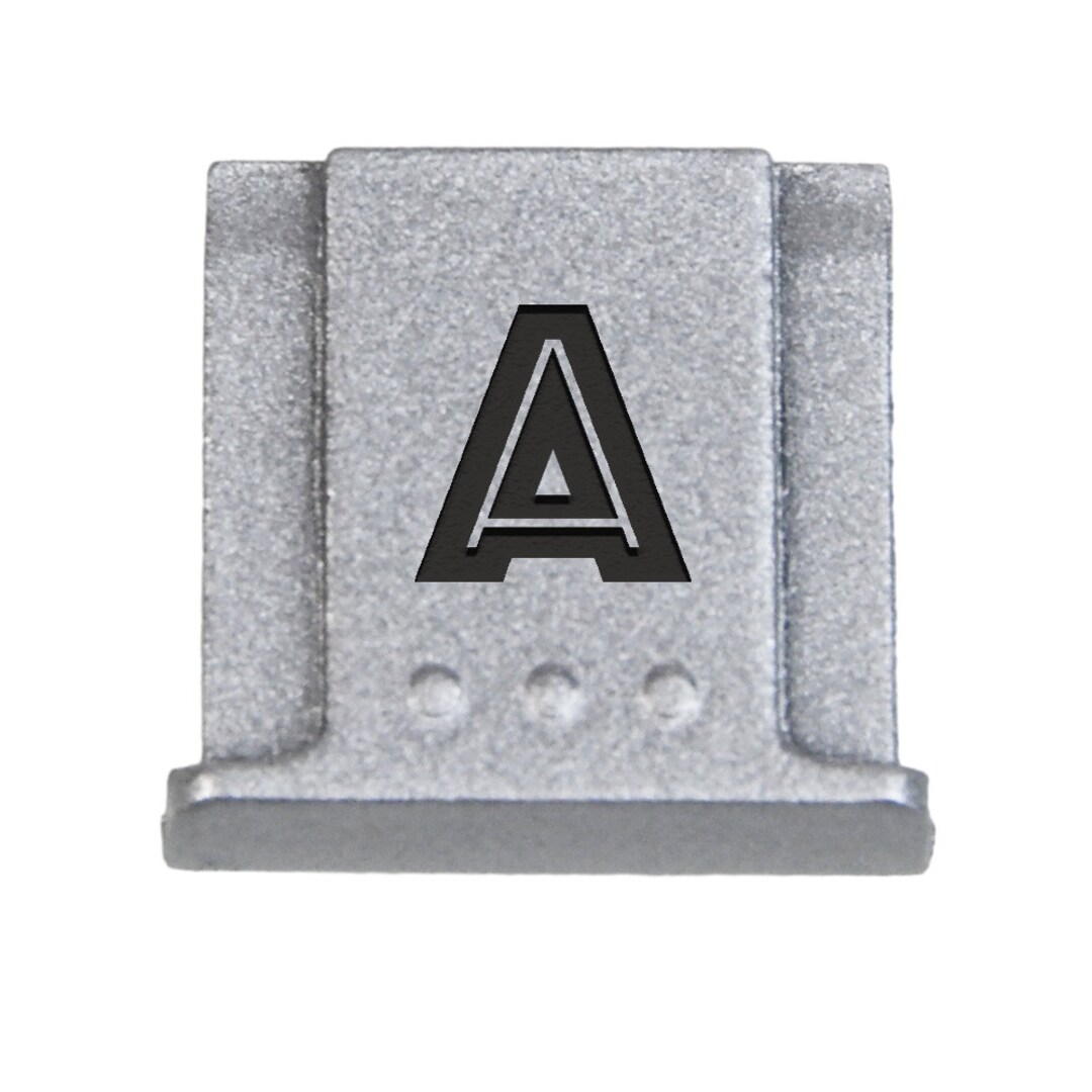 Custom Silver Metal Hot Shoe Cover Cap Compatible With Canon Nikon Sony ...