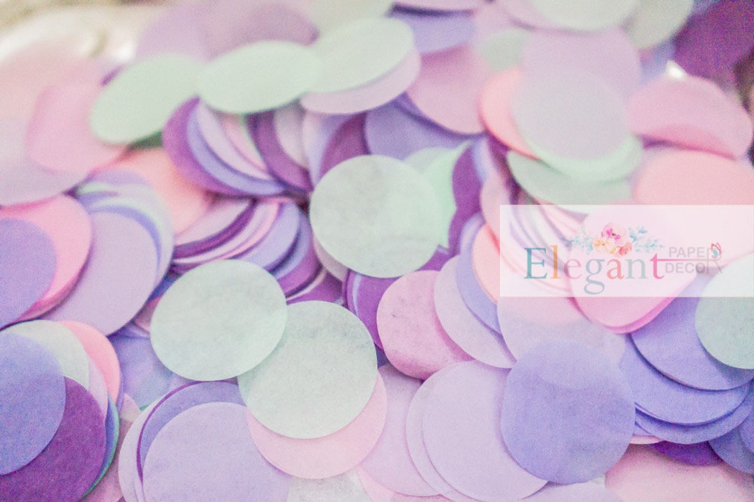 TISSUE PAPER CONFETTI/ Wedding Confetti / Birthday/ Table Confetti ...