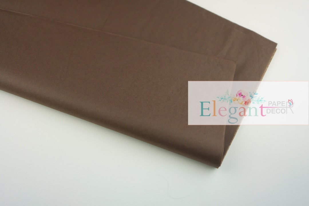 Tissue Paper L Chocolate Tissue Paper L Gift Wraping L DIY - Etsy
