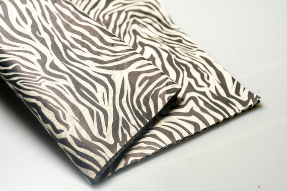 Tissue paper l Zebra paper l Gift Wraping l DIY by Elegant Paper Decor ...