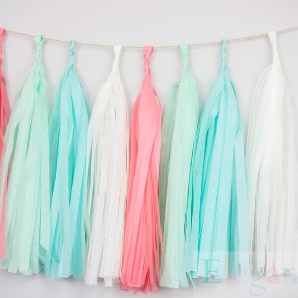 Coral Garland - Etsy