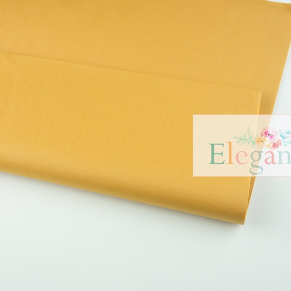 Gold Tissue Paper - Etsy