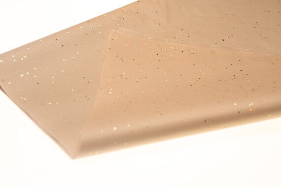 Tissue paper l Gold Specks On Tan paper l Gift Wraping l DIY by Elegant ...