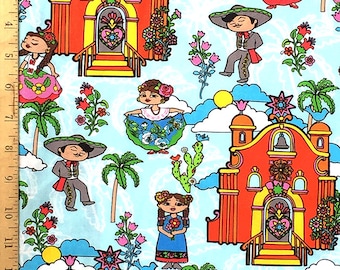 Mexican fabric | Etsy