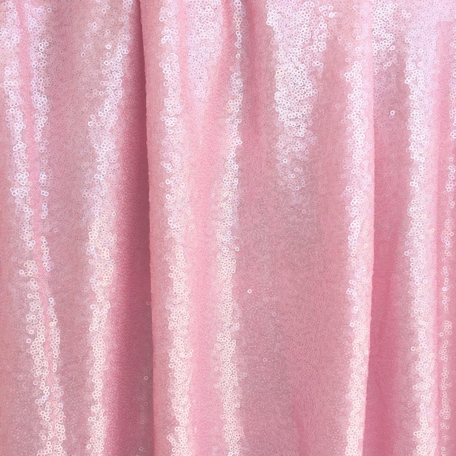 Baby Pink Sequin Fabric Millennial Pink Glitz Sequins Fabric - Etsy