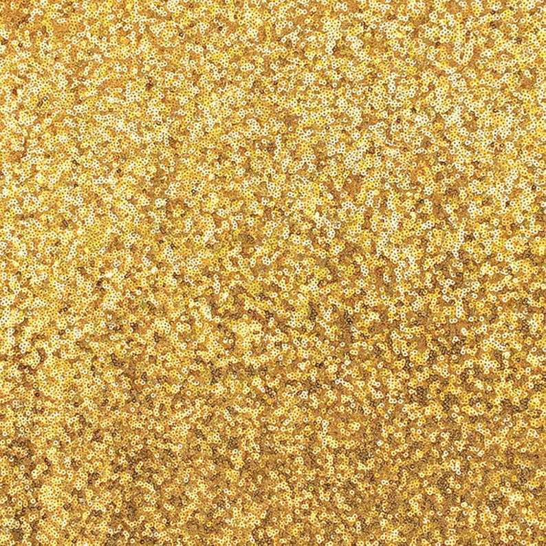 Gold Sequin Fabric Glitz Full Sequins Fabric Sequins On Mesh Etsy