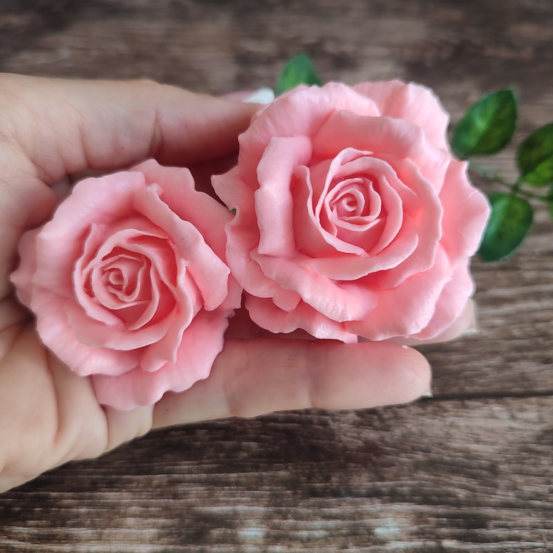 Rose Petal Silicone Mold - Etsy