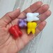 Miniature Tooth Silicone Mold Mini Dental Tooth Molar Fake Human Tooth ...