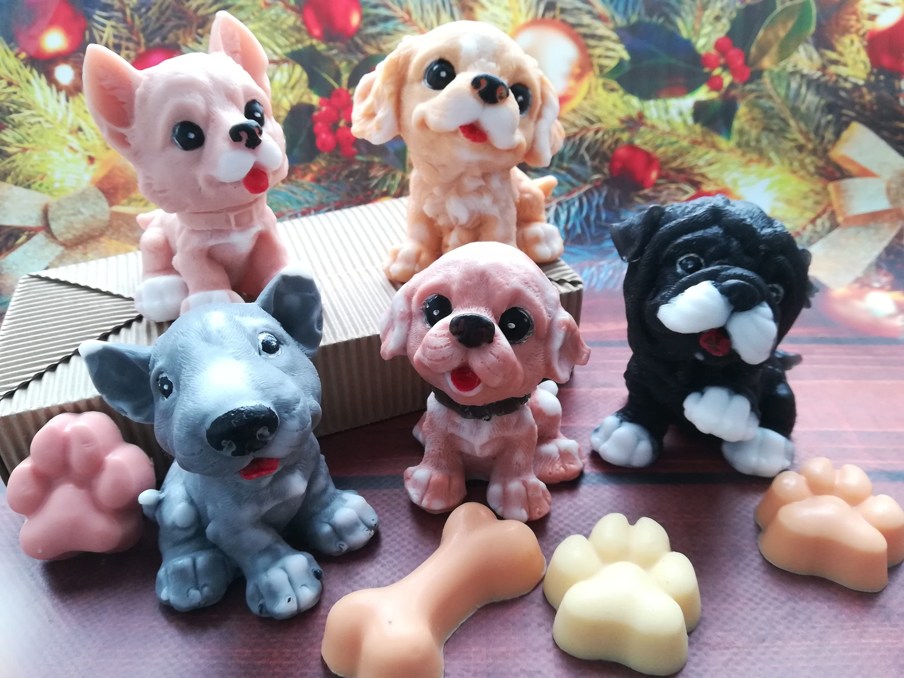 3d Doggie Mold Spaniel Mold Sheepdog Bull Terrier Mold Shar | Etsy