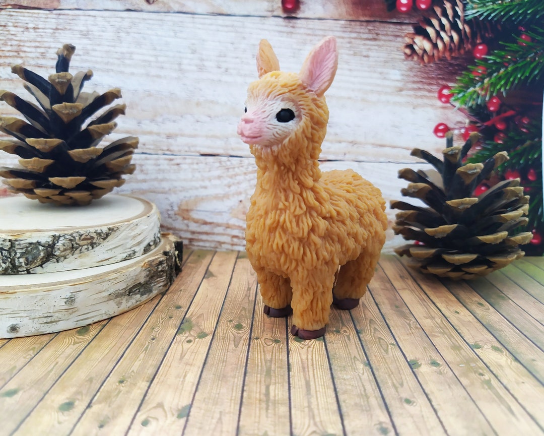Llama Resin Mold Alpaca Not Food Safe Mold Drama Llama Silicone Mould ...