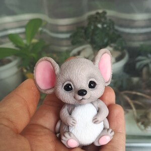 Miniature Mouse Mold Silicone Mold for Making Soap Polymer Clay Candle ...
