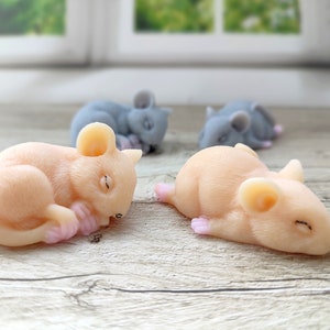 Mini Mice Silicone Mold Soap Candle Mouse Molds - Etsy