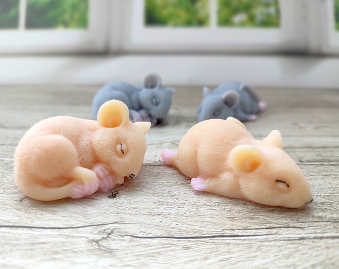 Mini Mice Silicone Mold Soap Candle Mouse Molds - Etsy