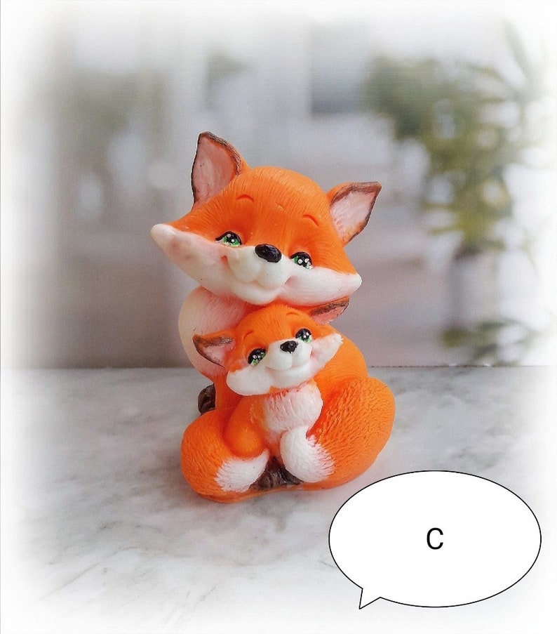 3d Fox Mold Wild Fox Mold Wild Animal Mold Silicone Soap Mold - Etsy