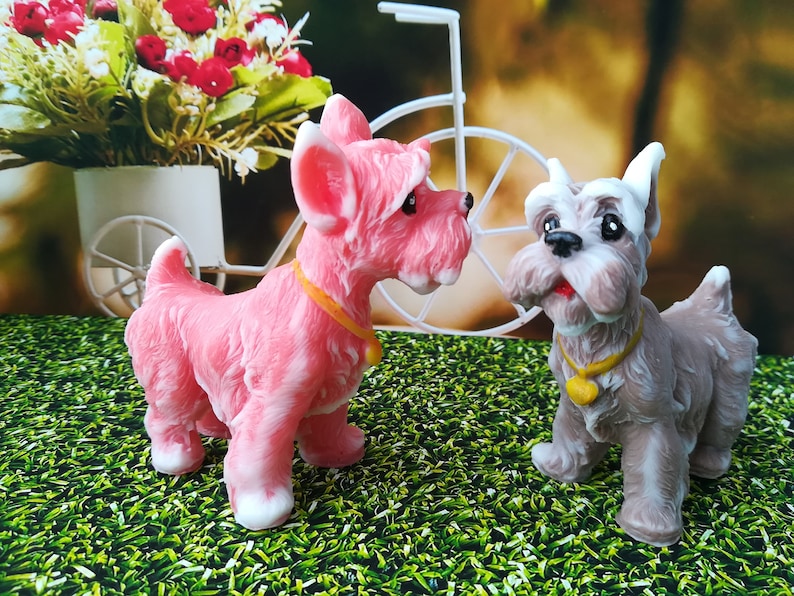 3d Schnauzer Terrier Mold Snouter Mold Terrier-type Dog | Etsy