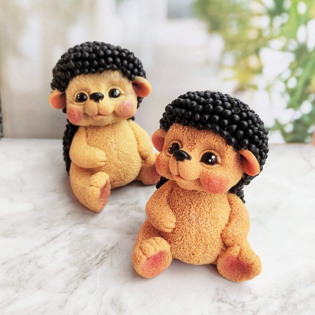 Hedgehog Silicone Mold Woodland Animal Mold for Candle Soap Epoxy Resin ...