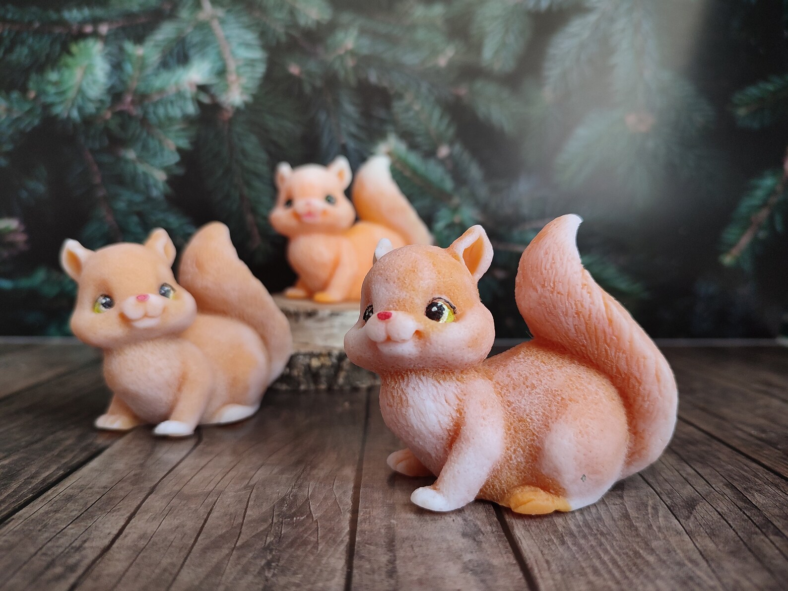 3d Mold Squirrel Mold 3d Forest Animal Mold Pretty Squirrel - Etsy