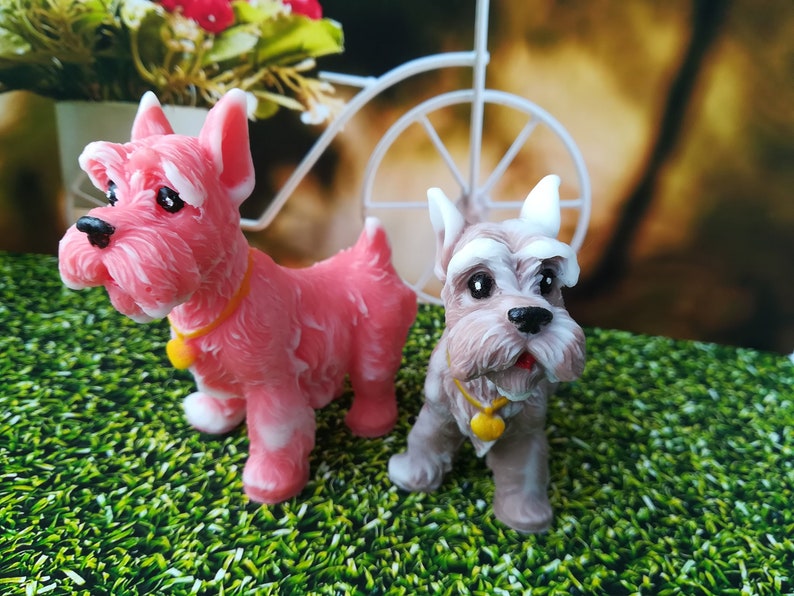 3d Schnauzer Terrier Mold Snouter Mold Terrier-type Dog | Etsy