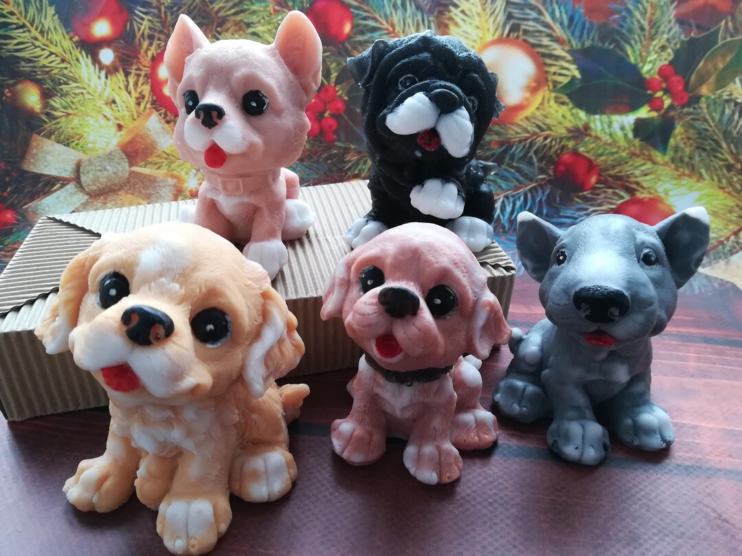 3d Doggie Mold Spaniel Mold Sheepdog Bull Terrier Mold Shar Pei Mold ...