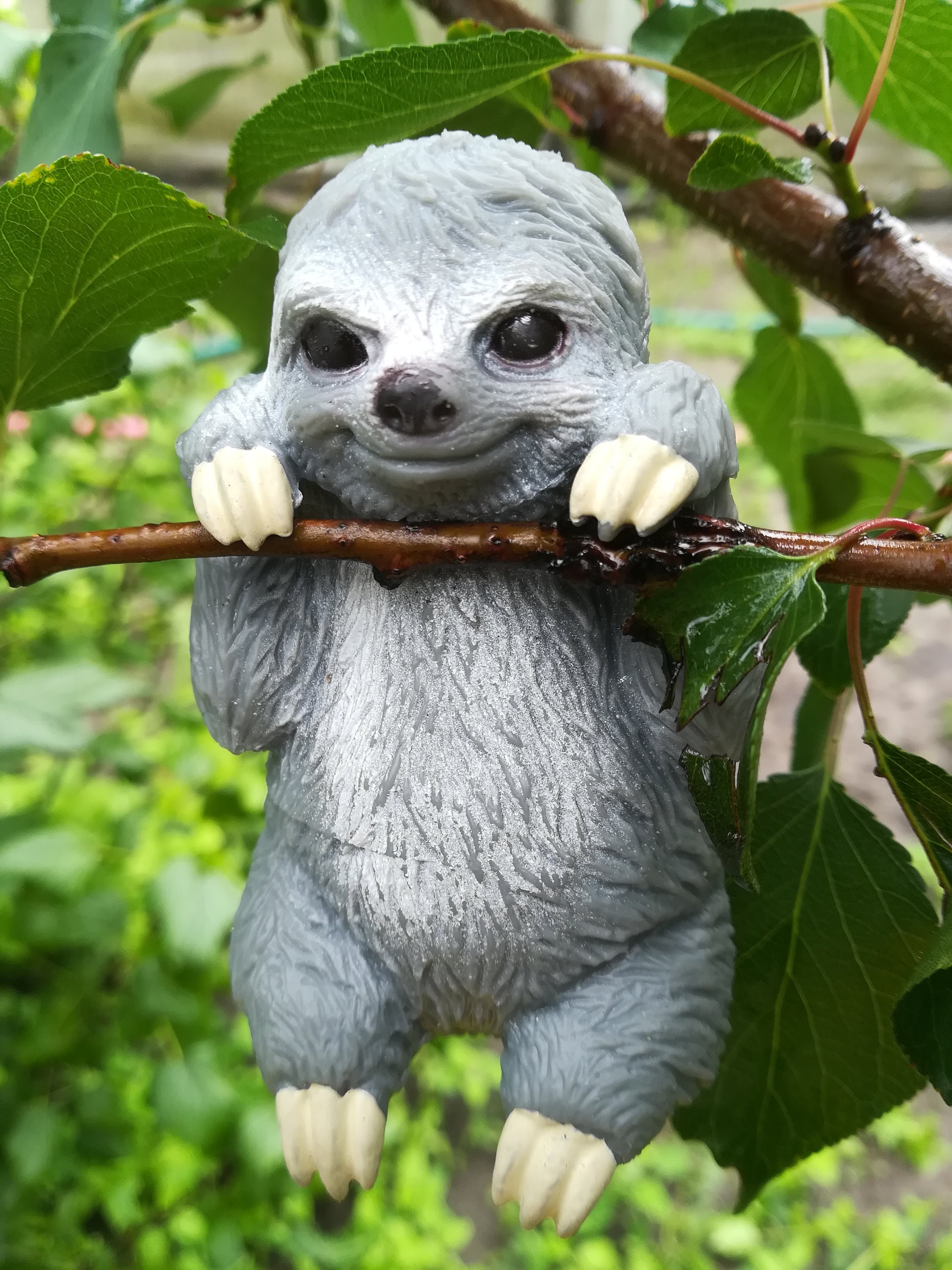 Sloth Mold Sloth Silicone Soap Mold Sloth Food Mold Animal | Etsy