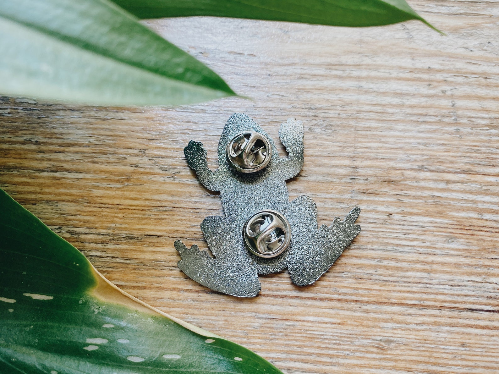 Set of 2 Anatomical Frogs Pins: Black and Green Frog Skeleton | Etsy