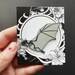 Bat Skeleton Enamel Pin: Glowing in the Dark, Animal Anatomy, Horror ...