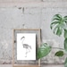 Flamingo Skeleton Print: Bird Animal Anatomy, Gothic Home Decor - Etsy
