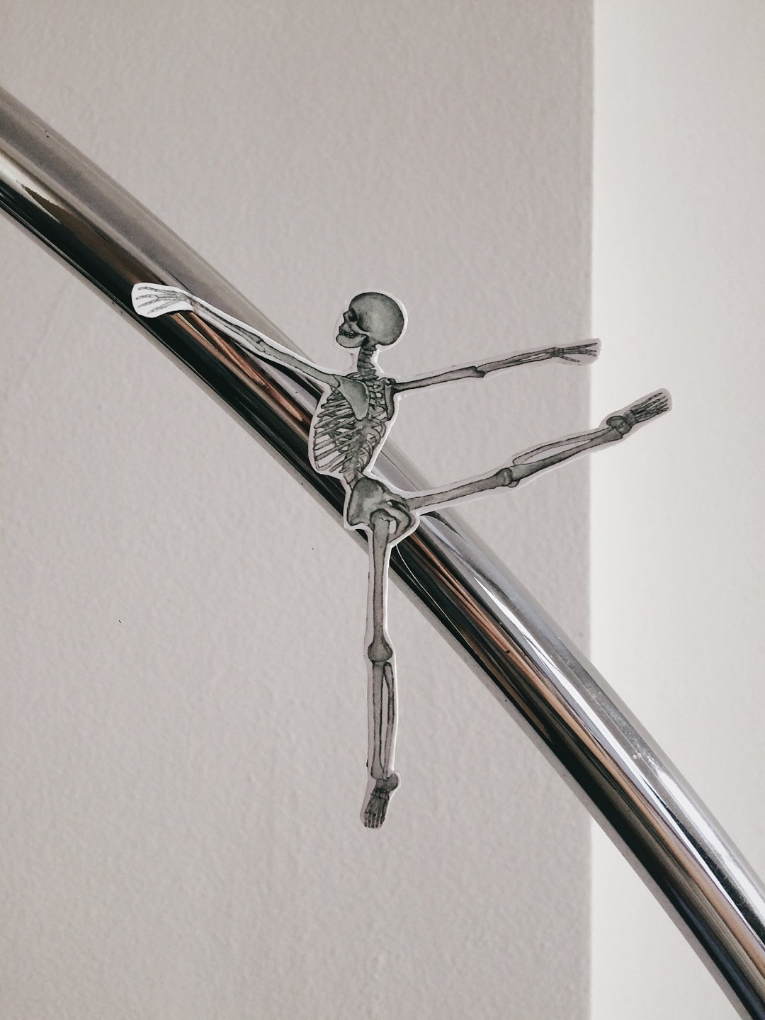 Ballerina Skeleton Fridge Magnet | Ballet Dancer Anatomy Gift | Oddity ...