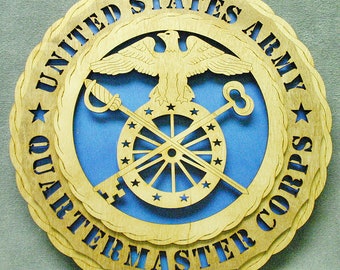 US Army Quartermaster Corps Insignia Full Color Decal | Etsy