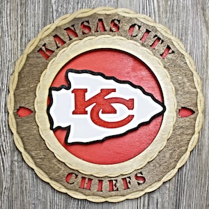 Kansas City Chiefs Wall Tribute - Etsy
