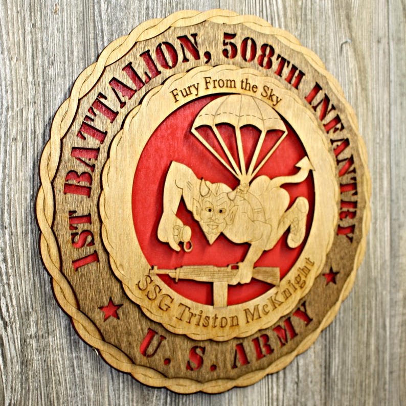508th PIR Wall Tribute - Etsy