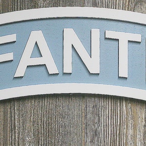 Large 18 Inch Infantry Tab - Etsy