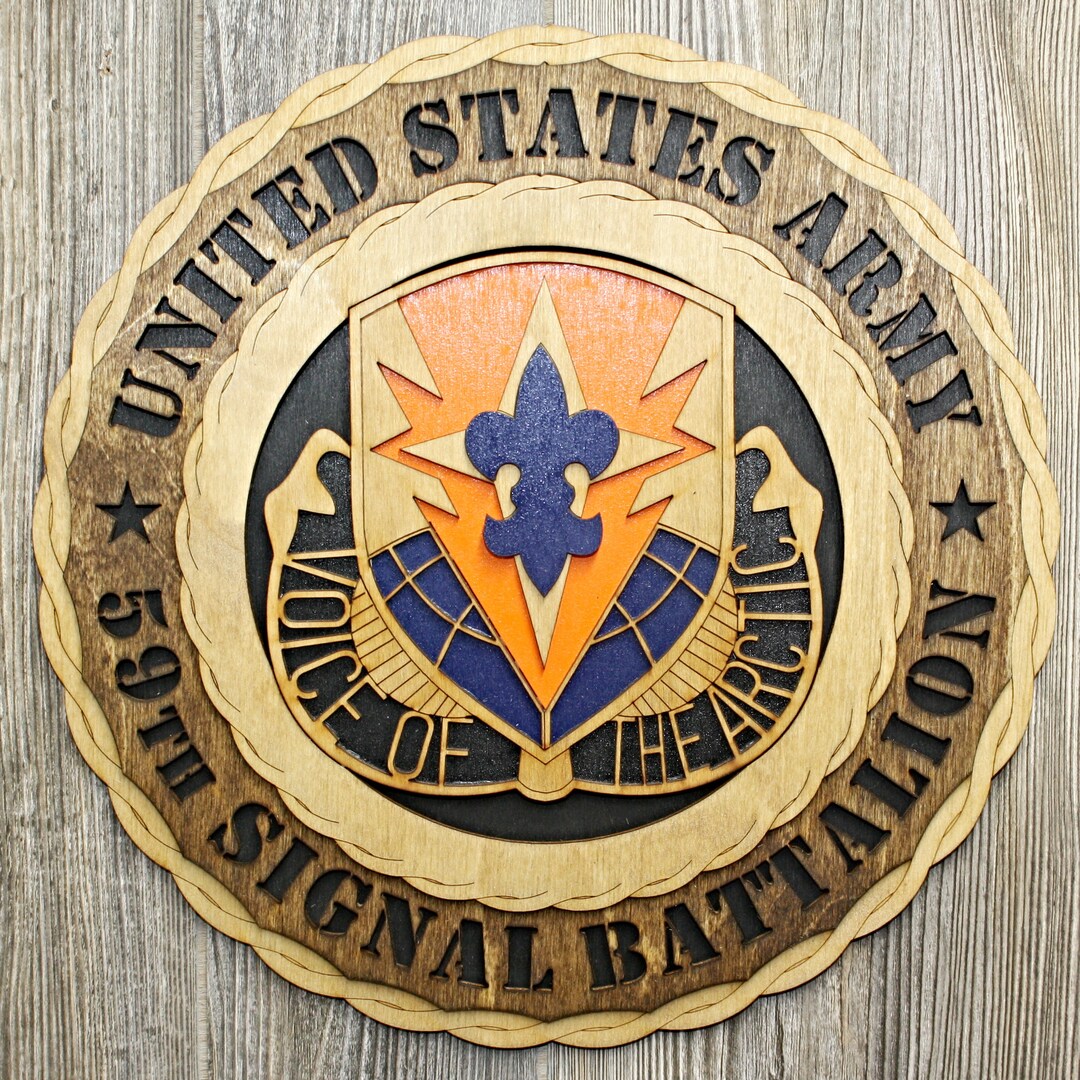 59th Signal Battalion Wall Tribute - Etsy