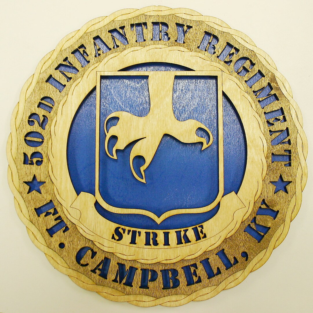 Army 502d Infantry Wall Tribute - Etsy