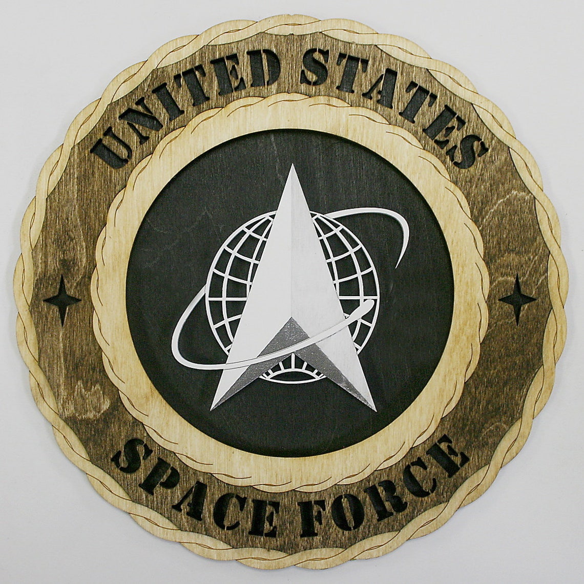 Custom 12 Wood United States Space Force Wall Tribute - Etsy