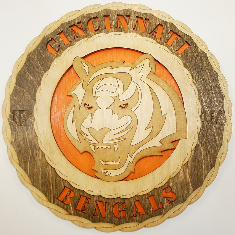 Cincinnati Bengals Wall Tribute - Etsy