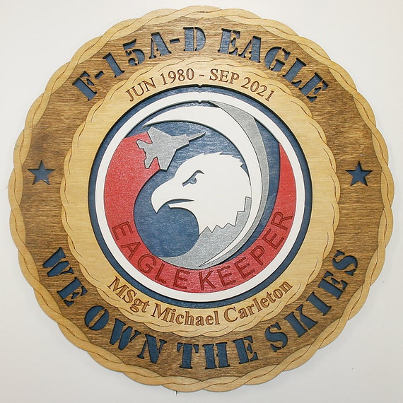F15 Eagle Keeper Wall Tribute | Etsy