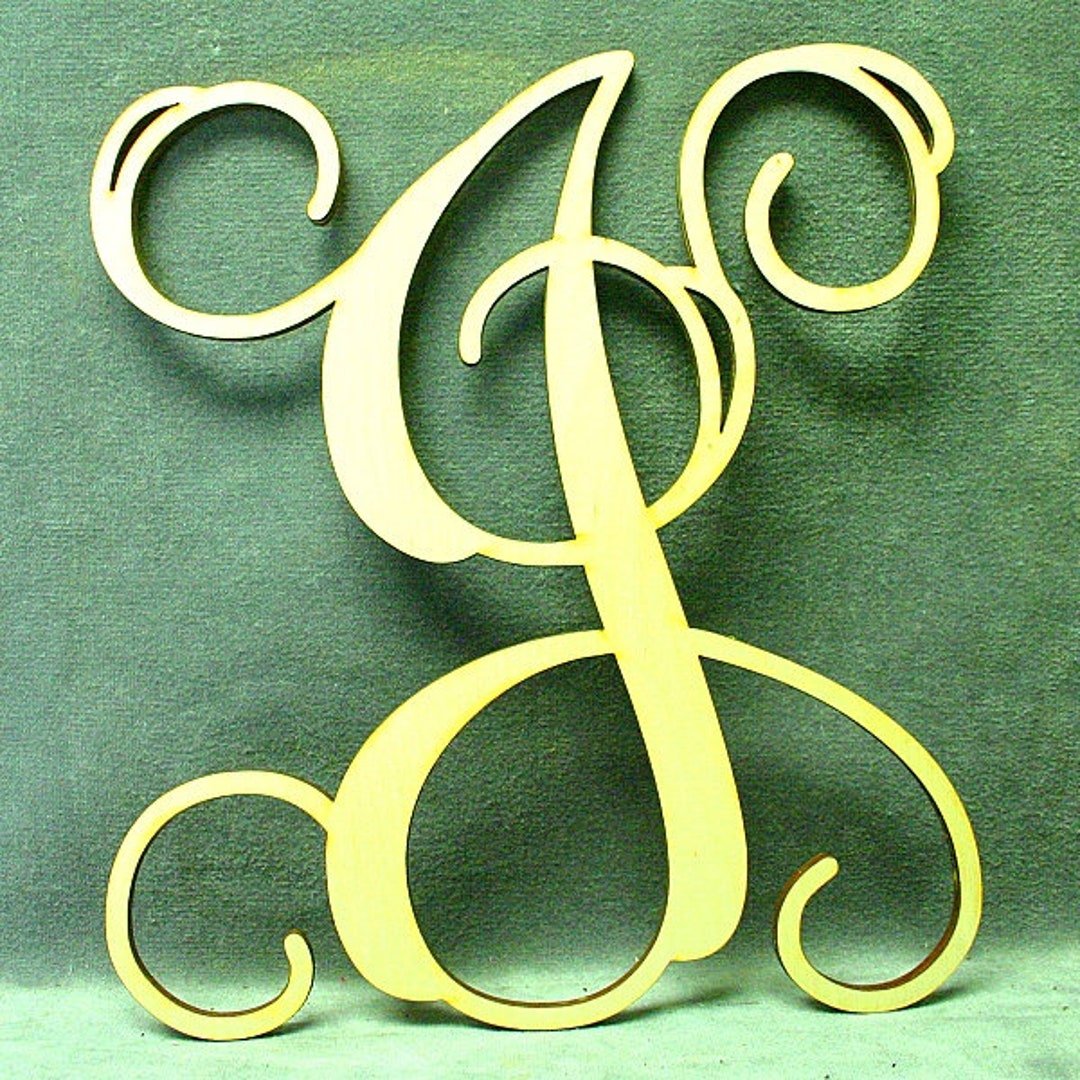 Monogram Wall Art - Etsy